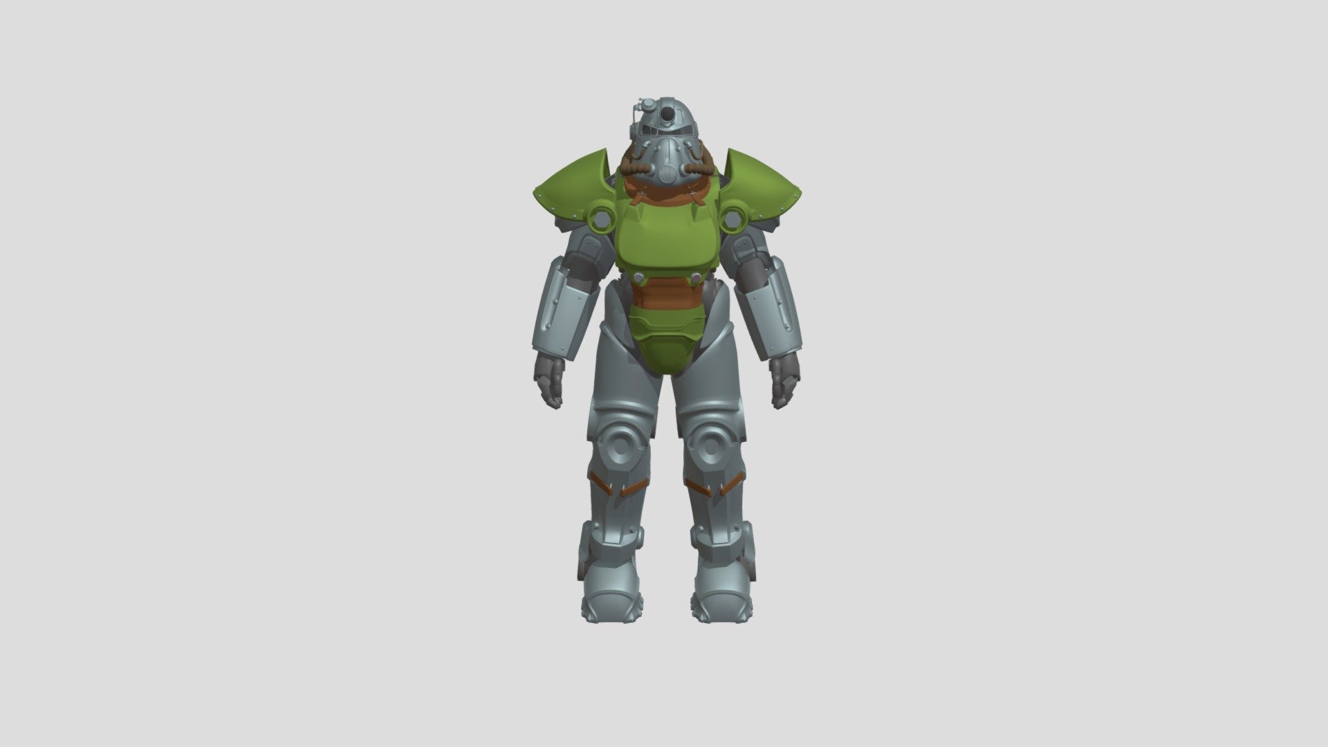 fallout_t-51_power_armor - 3D model by vaultboy526 [bcc2453] - Sketchfab