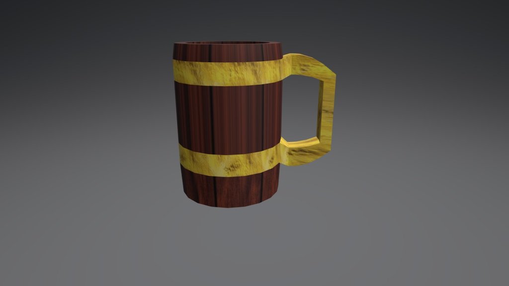 Beer Mug - 3D model by SerMalevolent [bcc2457] - Sketchfab