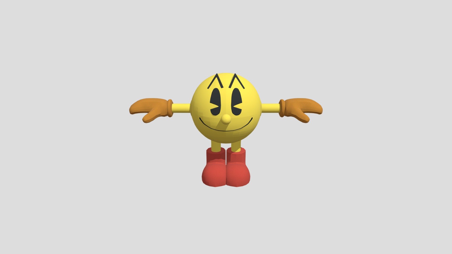 Pac-Man - Download Free 3D model by rippedmodels (@cortybr) [bcc27b1 ...