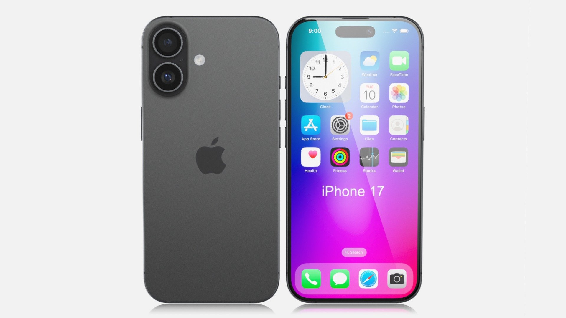 Apple iPhone 17 v2 - Download Free 3D model by madMIX [bcc29dc] - Sketchfab