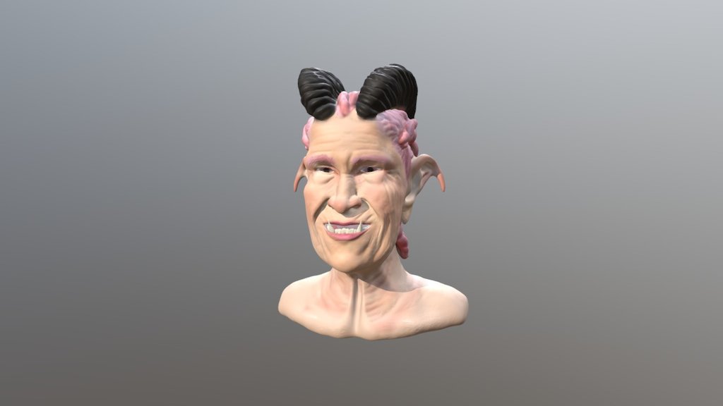 Megda With Eyes - 3D model by PeachyPaws [bcc368a] - Sketchfab