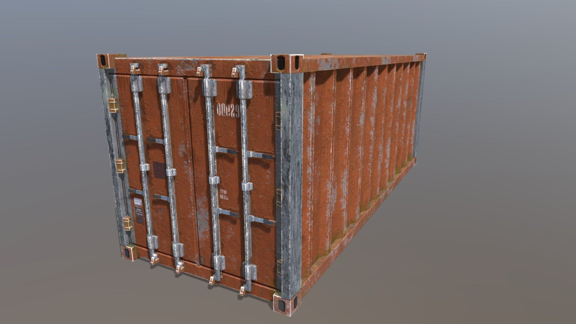 Cargo Container - 3D model by Fall270 (@Fallen270) [bcc3d6b] - Sketchfab