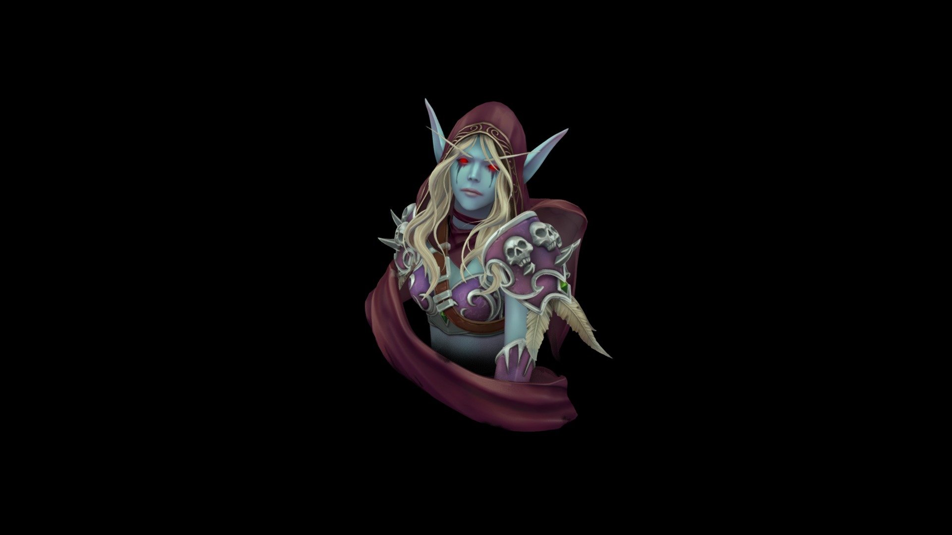 Sylvanas(wow) - 3D model by ccloud [bcc3e51] - Sketchfab