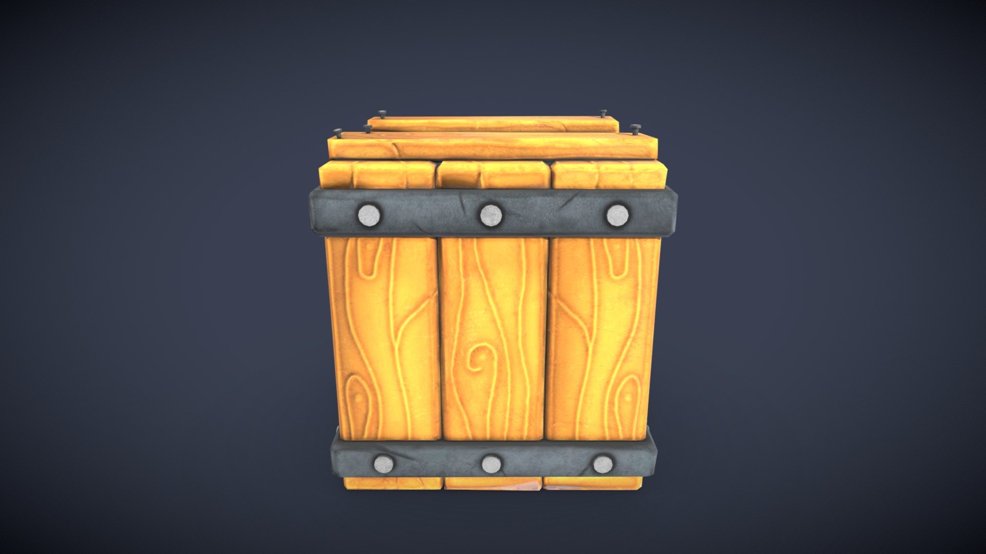 stylized wooden box - Download Free 3D model by riotboy (@DimanRson ...