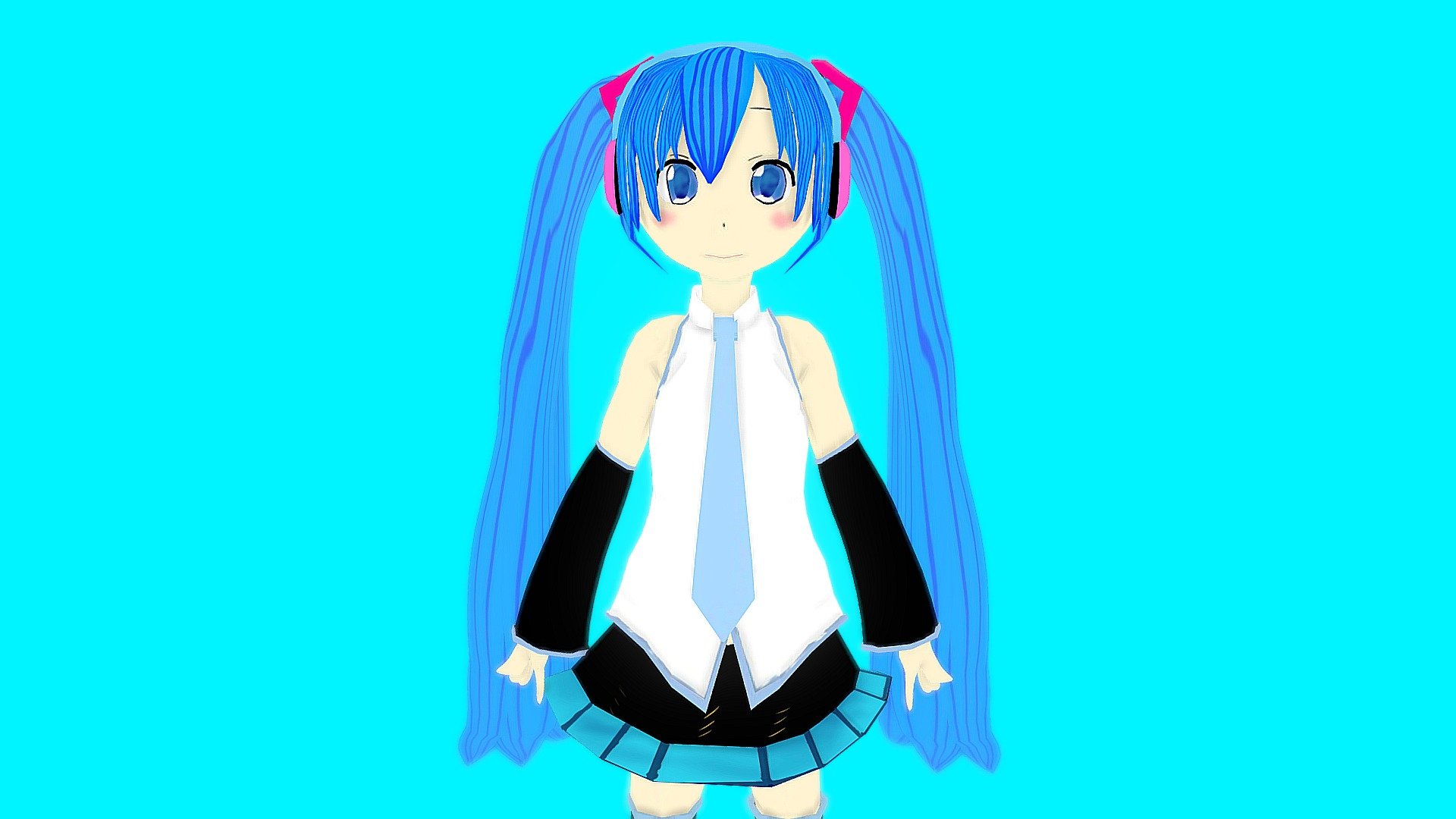 hatsune miku ver2 - Download Free 3D model by pas (@tamagocchizuki ...