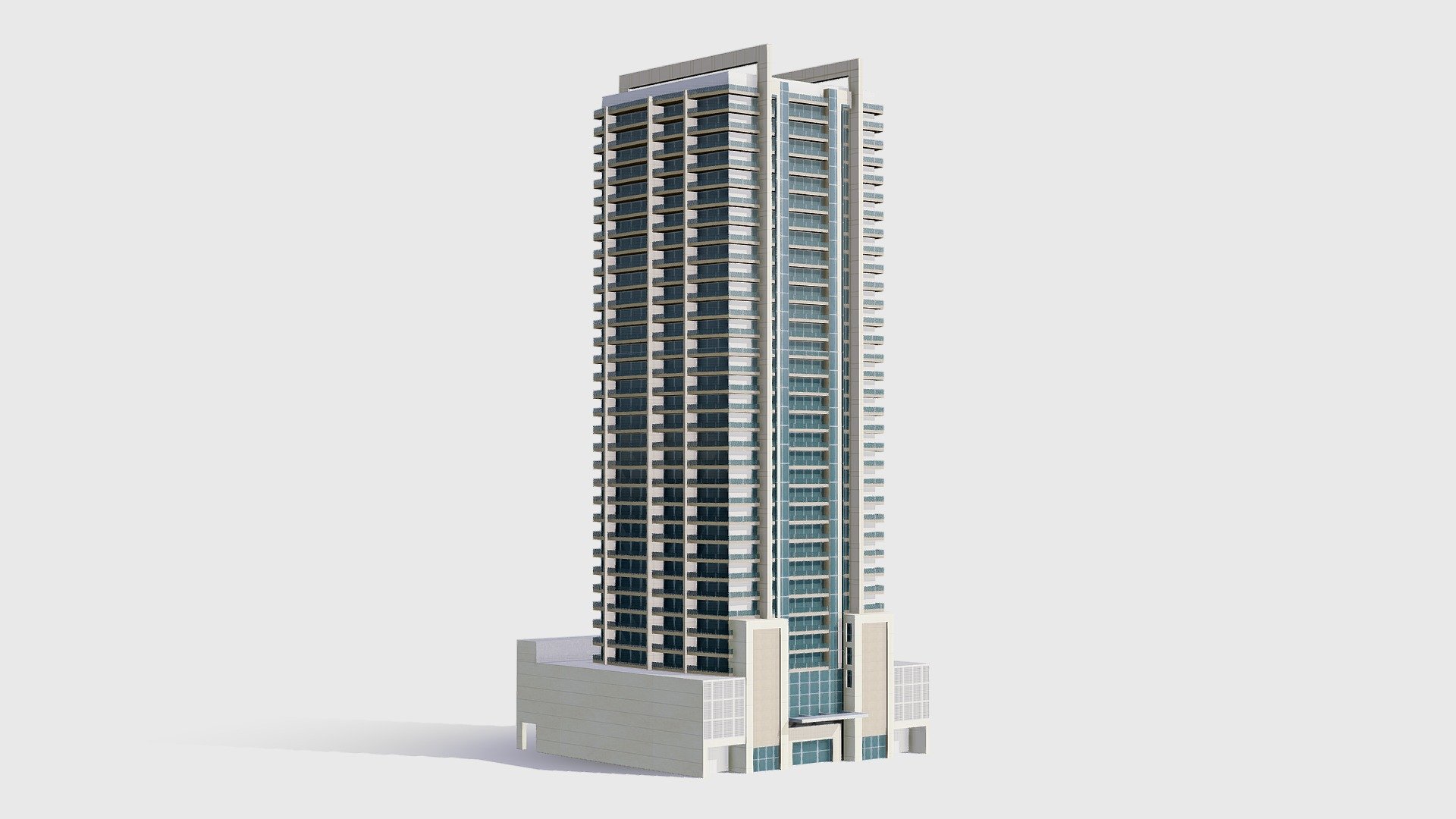8 Boulevard Walk - Dubai - Buy Royalty Free 3D model by 1Quad (@1.Quad ...