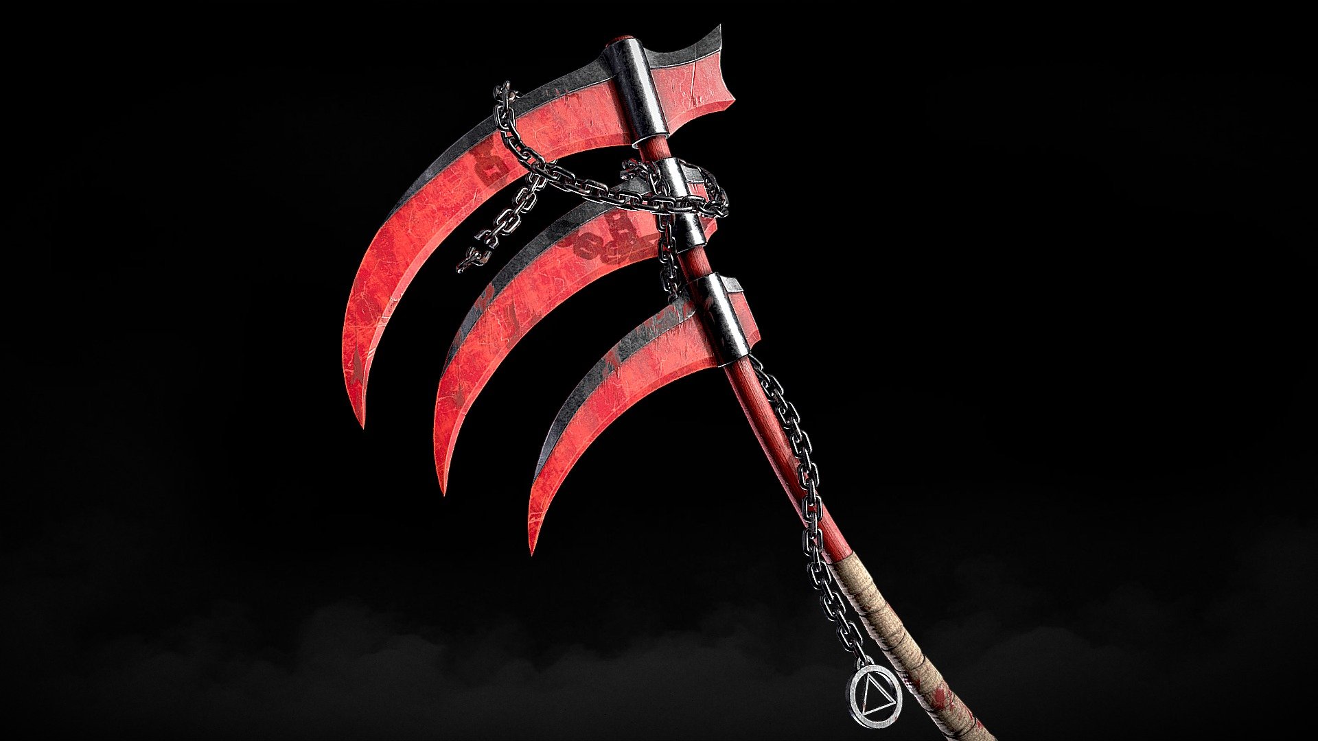 Triple Bladed Scythe
