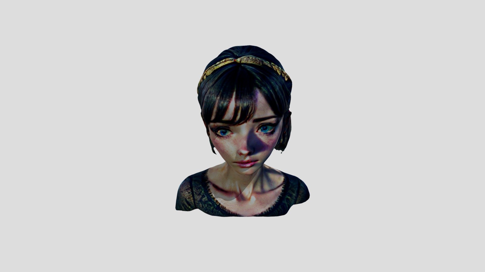 Girl - 3D model by privatetrs1 [bcc9026] - Sketchfab