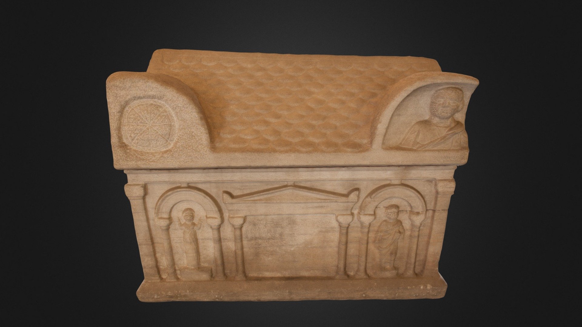 Medioeval stone sarcophagus - 3D model by Computer Vision and Reverse ...