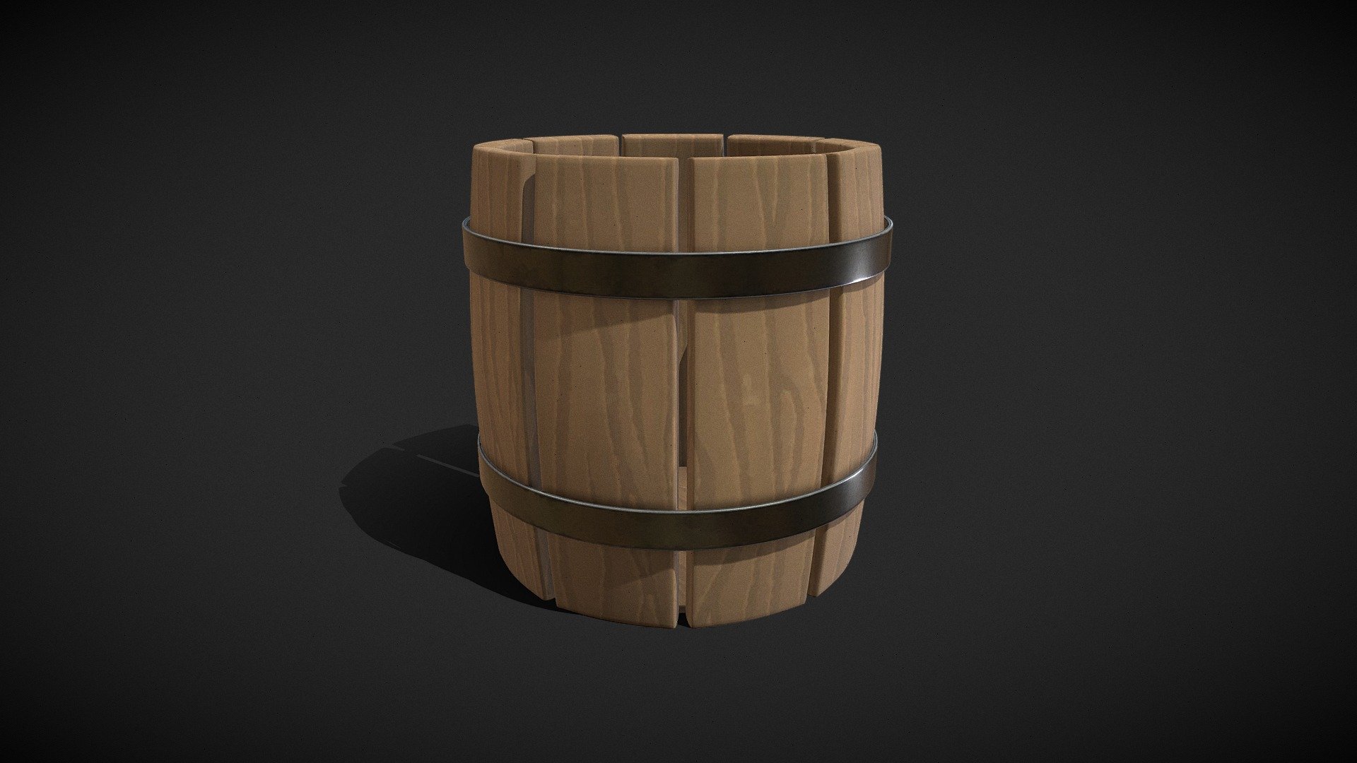 Cartoon Pirate Barrel - Download Free 3D model by rgrbzrr [bccb1b8 ...