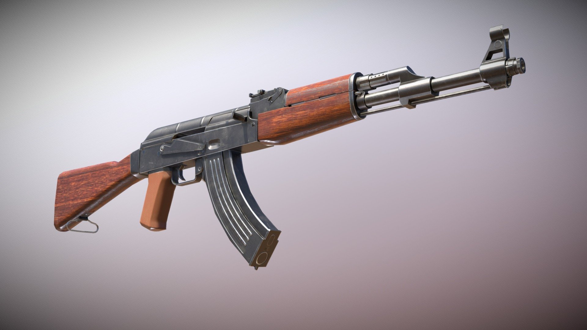 AKM - 3D model by Skabl (@skabl_yt) [bccb3bc] - Sketchfab
