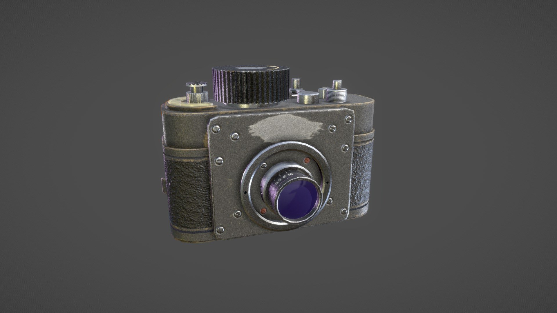 Vintage special small-sized camera - 3D model by Phorravie [bccd54c ...