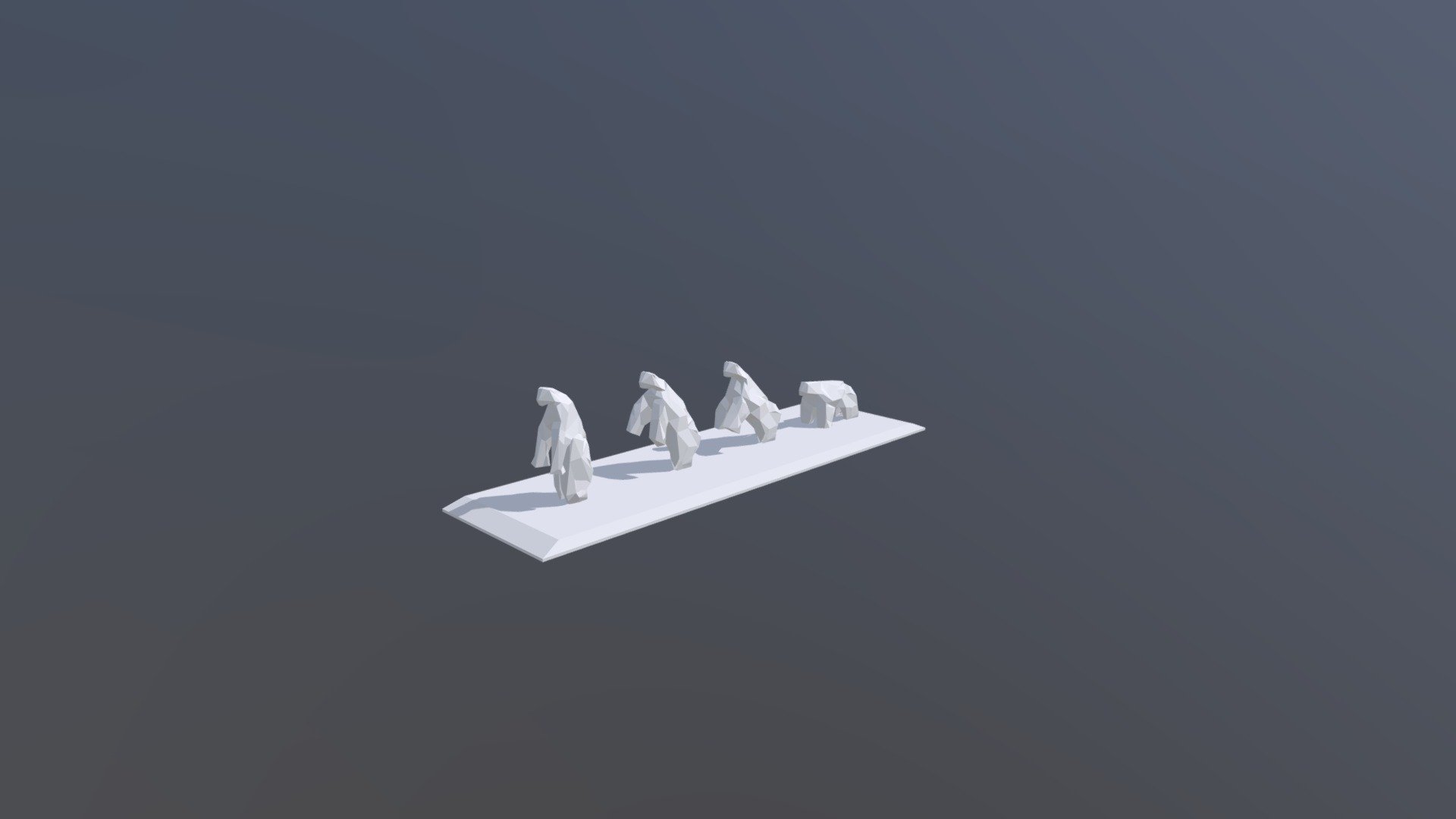 Polar Bear Standing Up - 3D model by ARMandala [bccda3b] - Sketchfab
