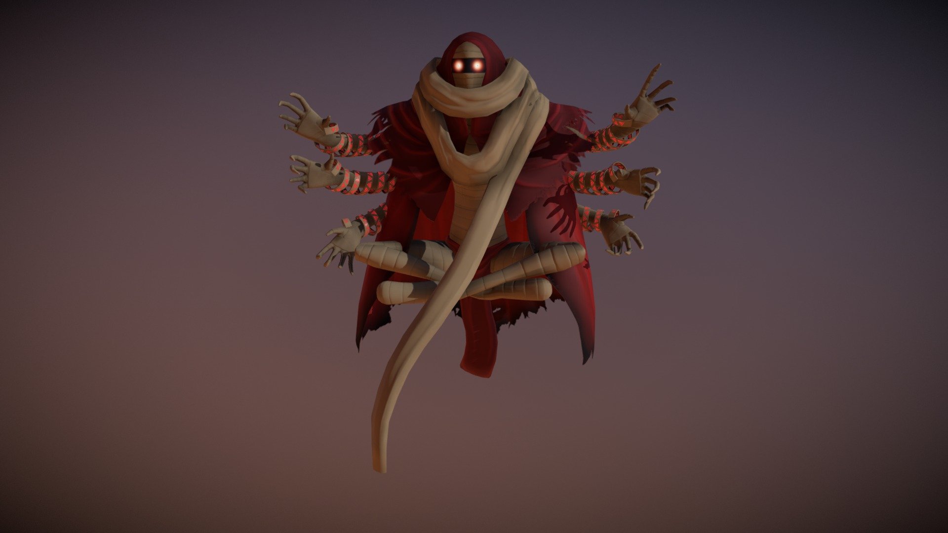 Fire Enemy Idle - 3D model by courtneybens [bccdc70] - Sketchfab