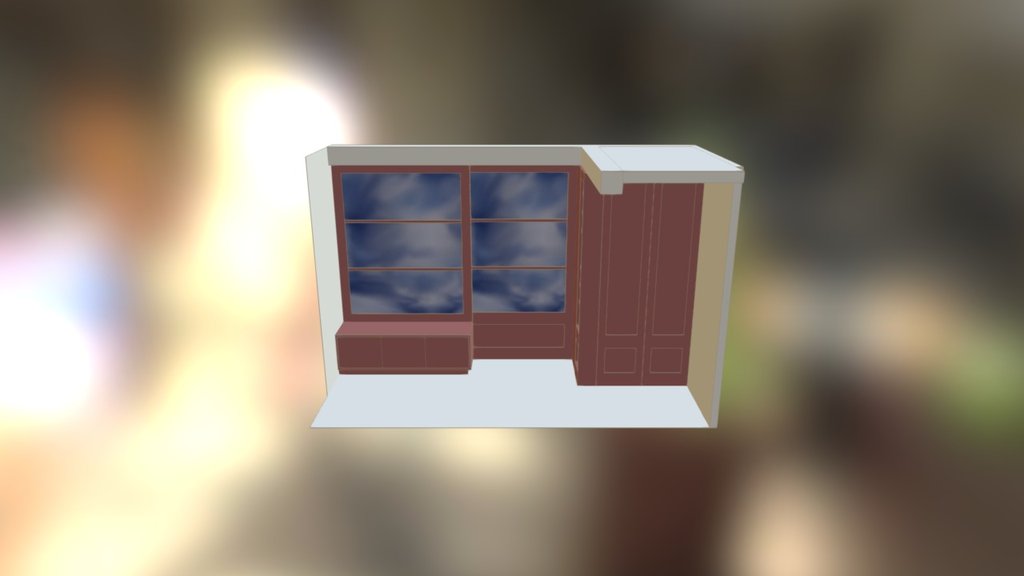 aménagement int gerard - 3D model by menuiseriehamon [bccdfc4] - Sketchfab