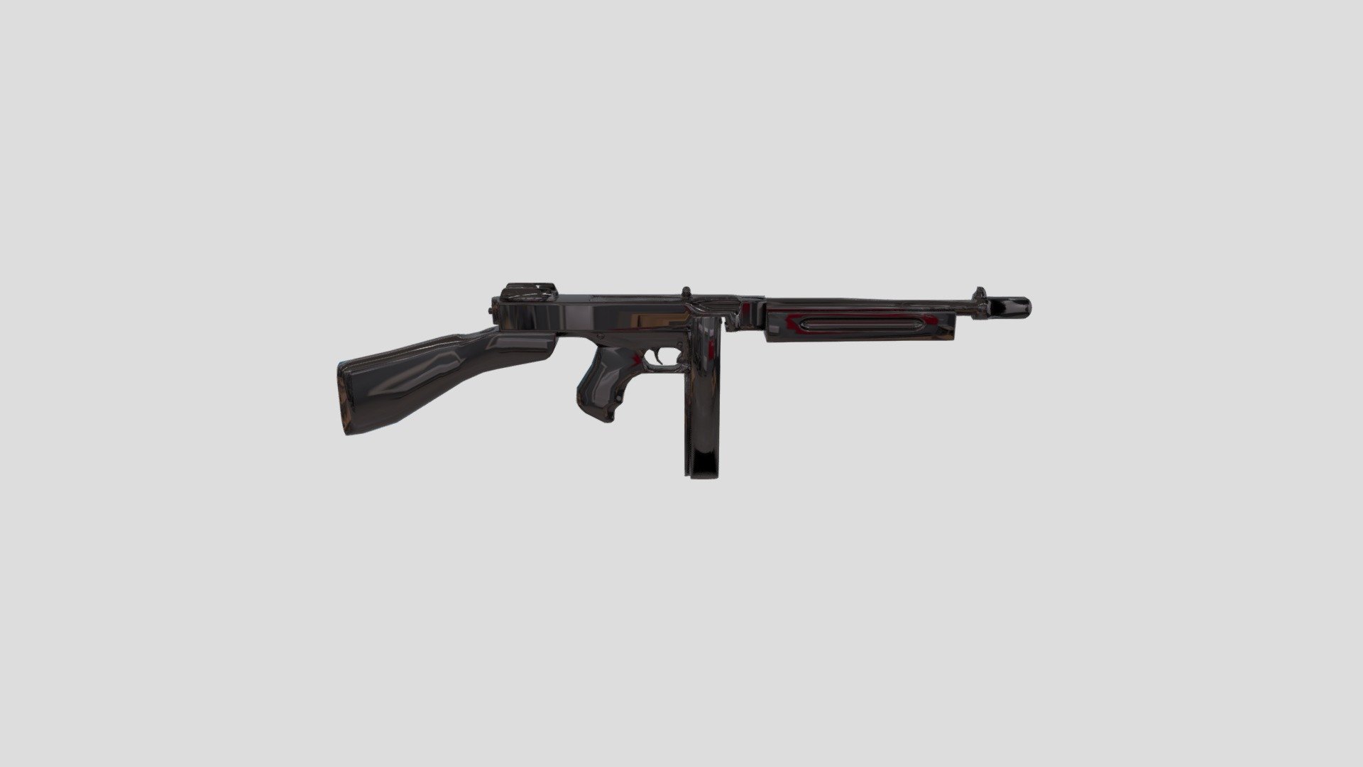 Drum Gun - 3D model by JiBoss [bcce1c4] - Sketchfab