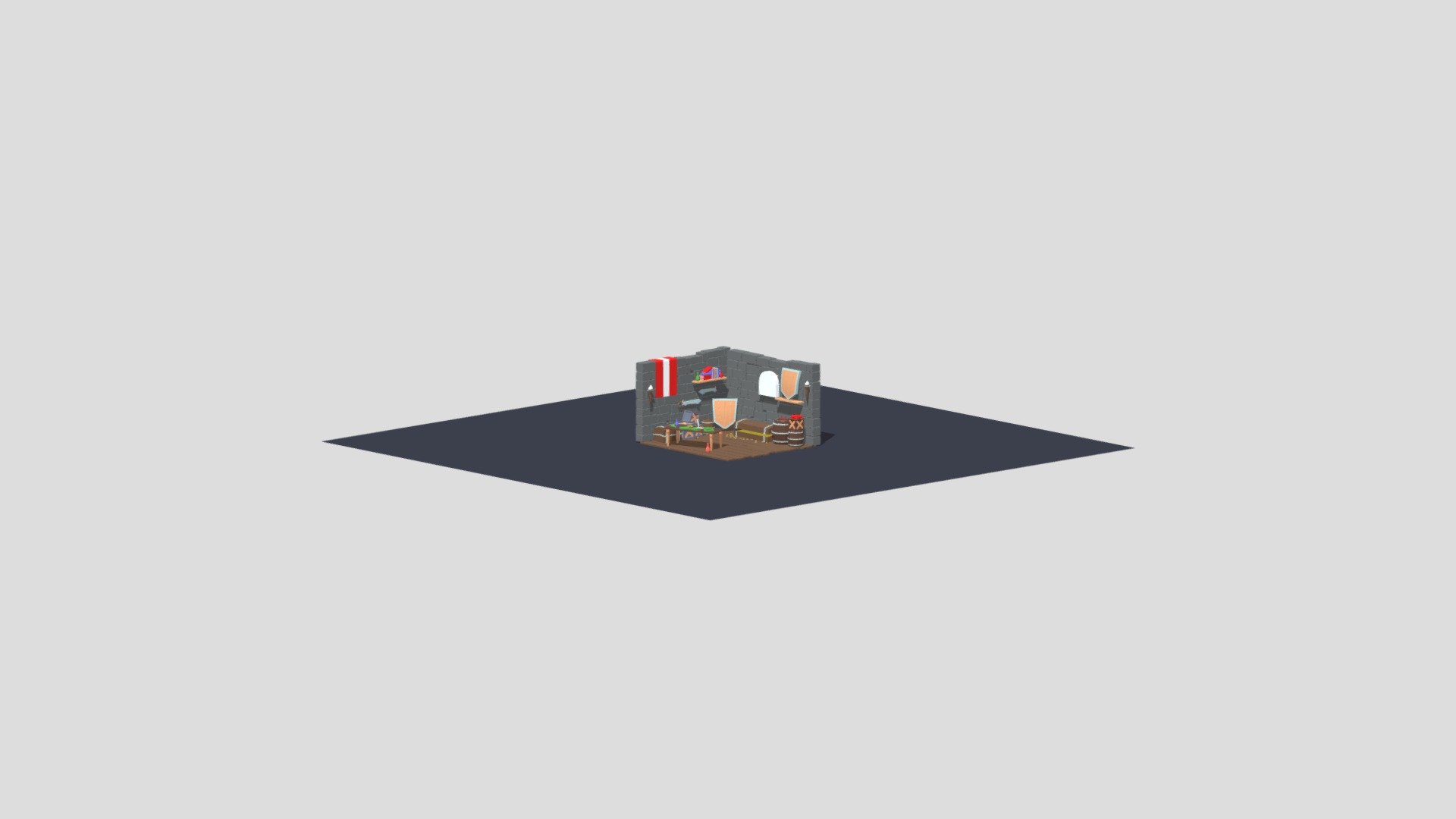 Secret Room - Download Free 3D model by Bumerang (@AntoniLo) [bccf328 ...