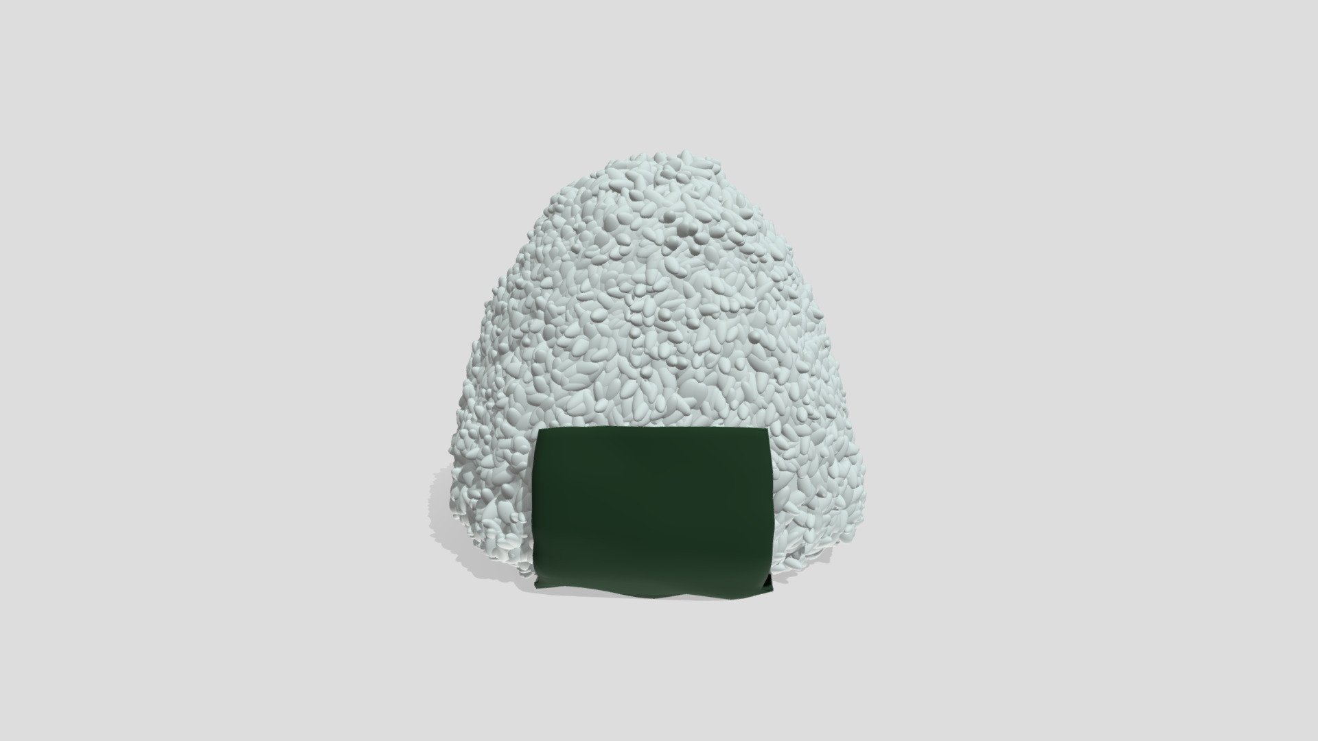 Onigiri - 3D model by StudioLunatic77 [bcd08c2] - Sketchfab