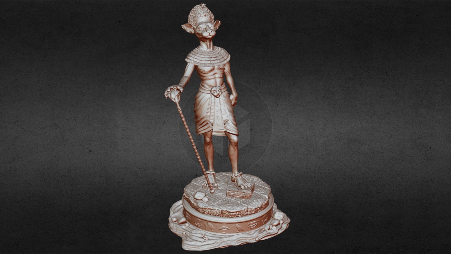 Kat - 3D model by viznerlaurart [bcd1a3e] - Sketchfab
