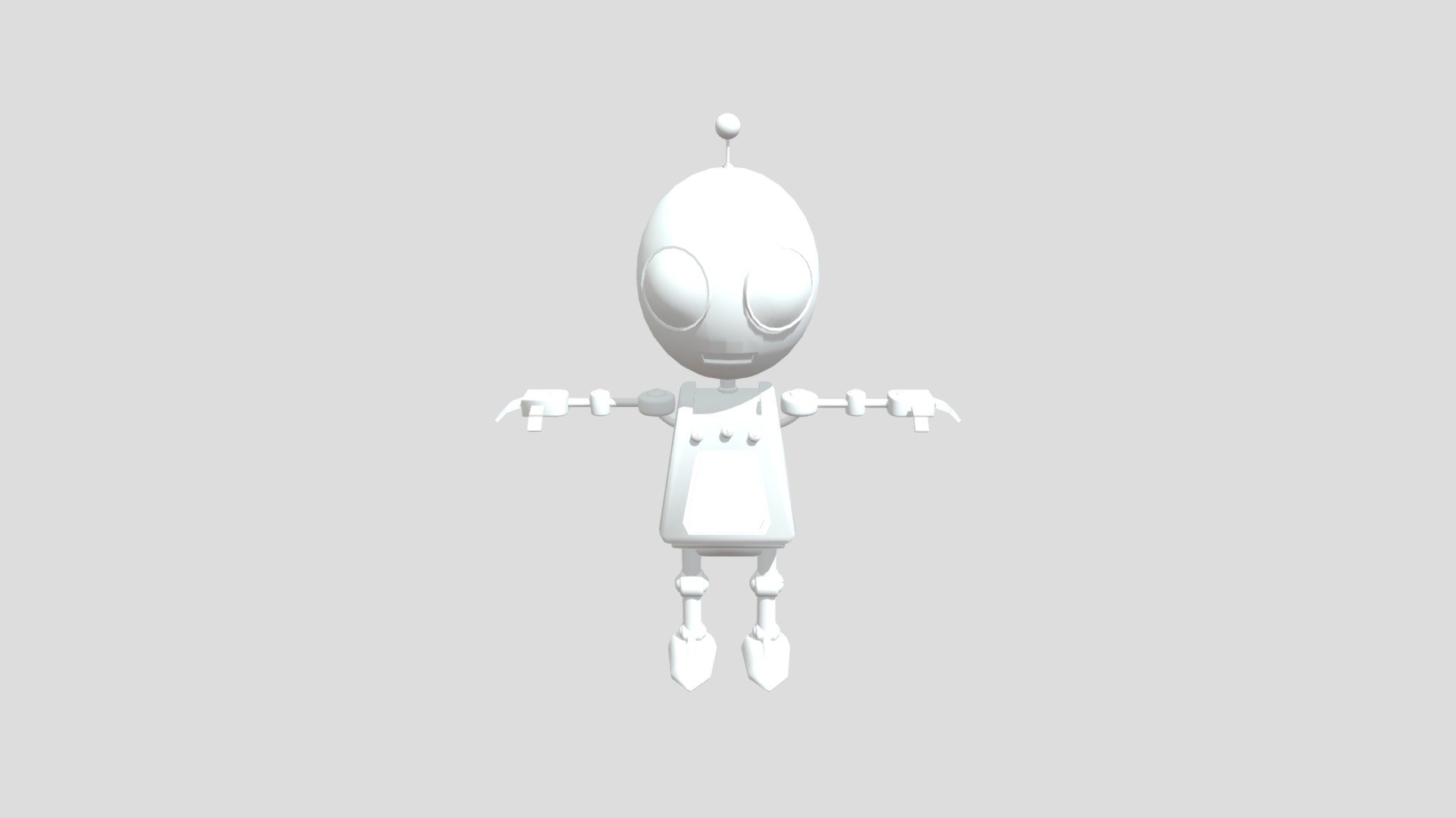 Innlevering 3 - Robot - 3D model by choa_ [bcd1bc7] - Sketchfab