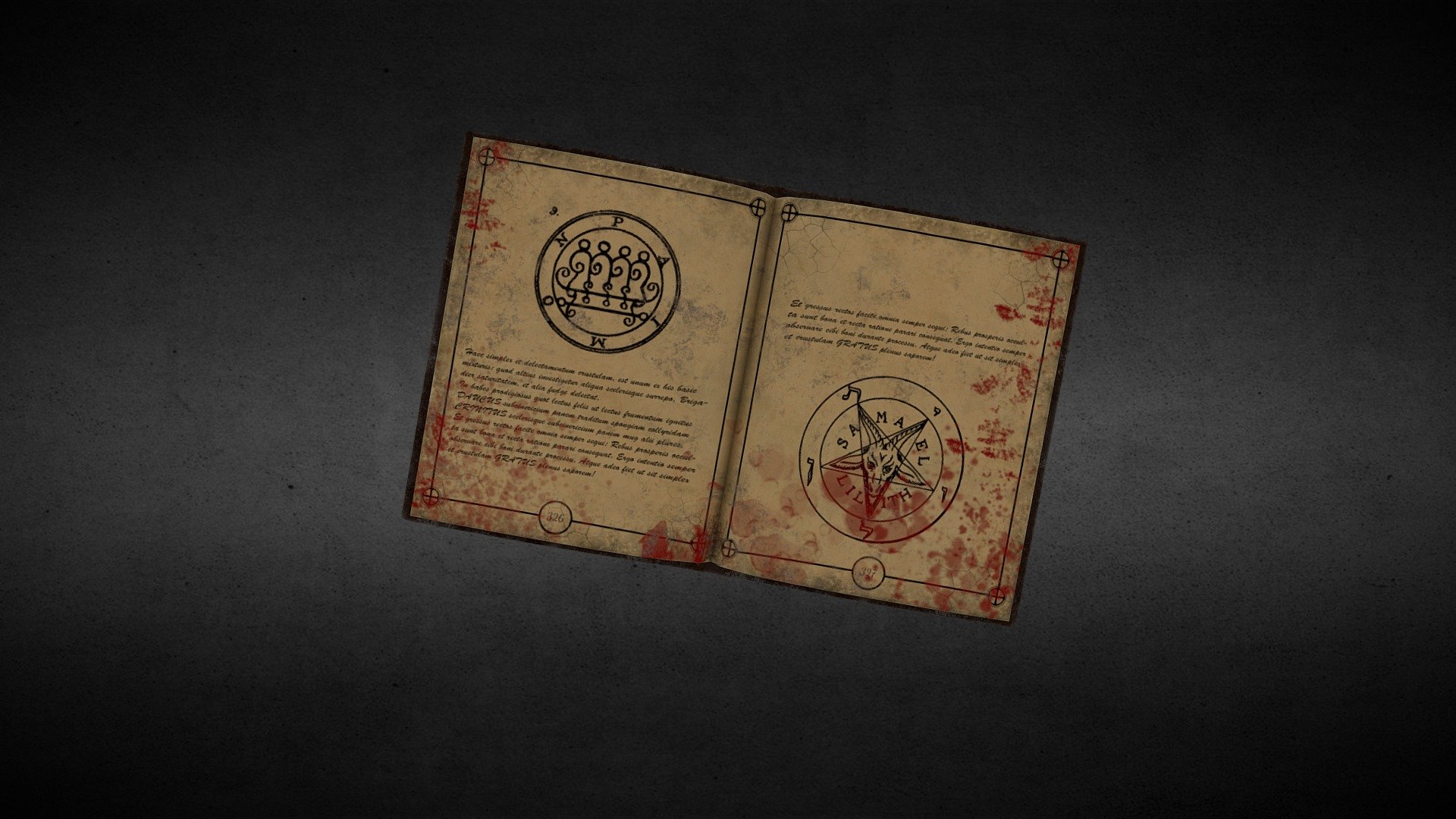 black-magic-book-opened(1) - 3D model by Safarka (@ruilopes.fin ...