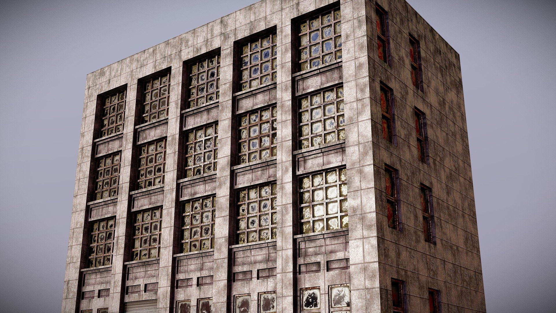 Realistic Building - Download Free 3D model by abhayexe [bcd30b0 ...