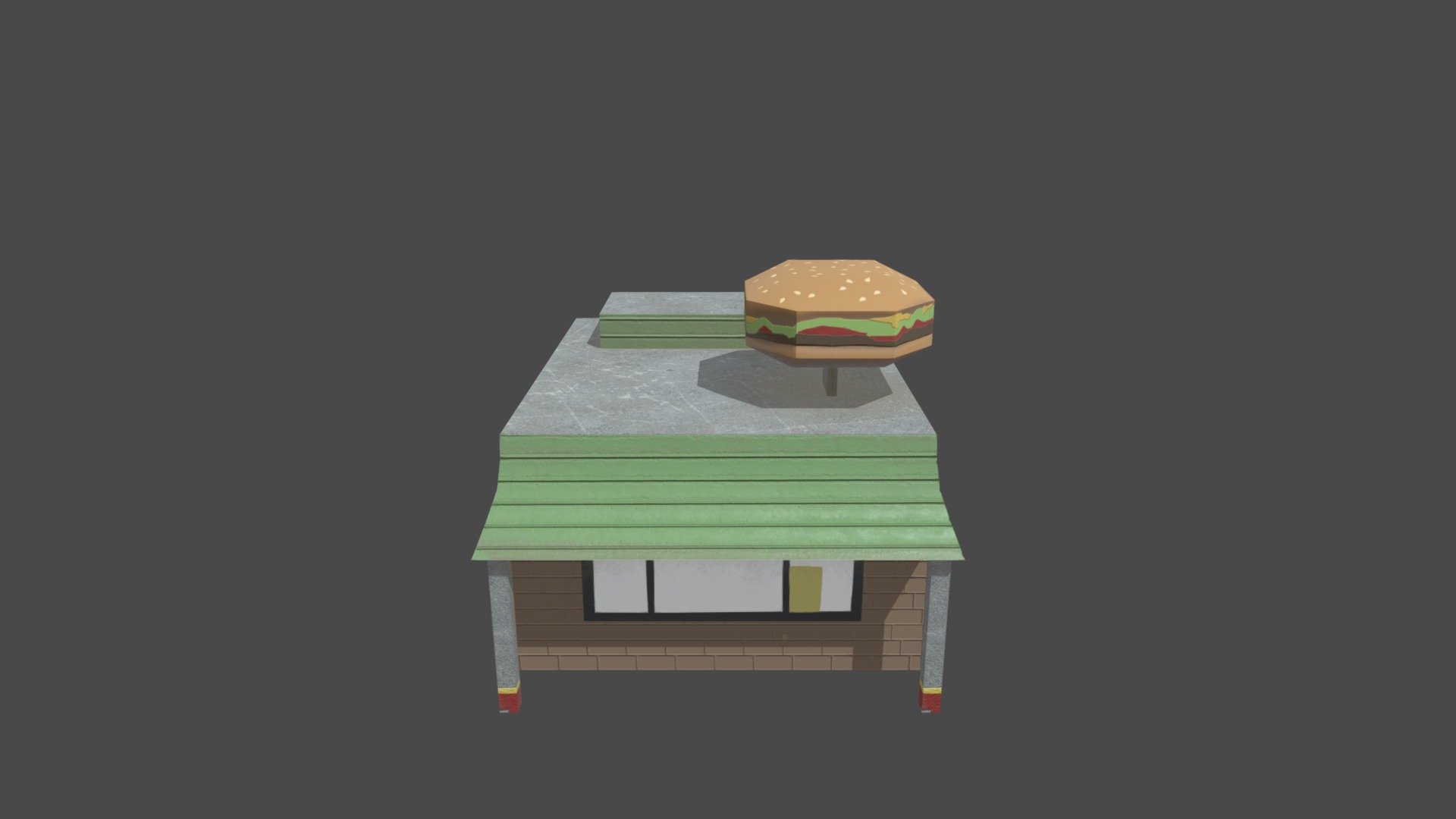 Burger - 3D model by margarita_glyan [bcd3e81] - Sketchfab