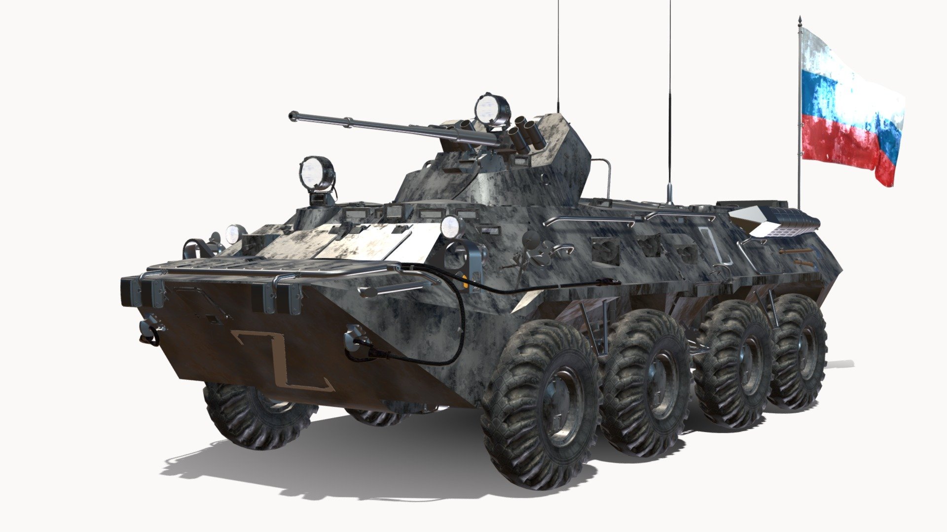 BTR80-A-8X8 RUSSIA 25$ - 3D model by LM3D (@lm9241221) [bcd3f2a ...