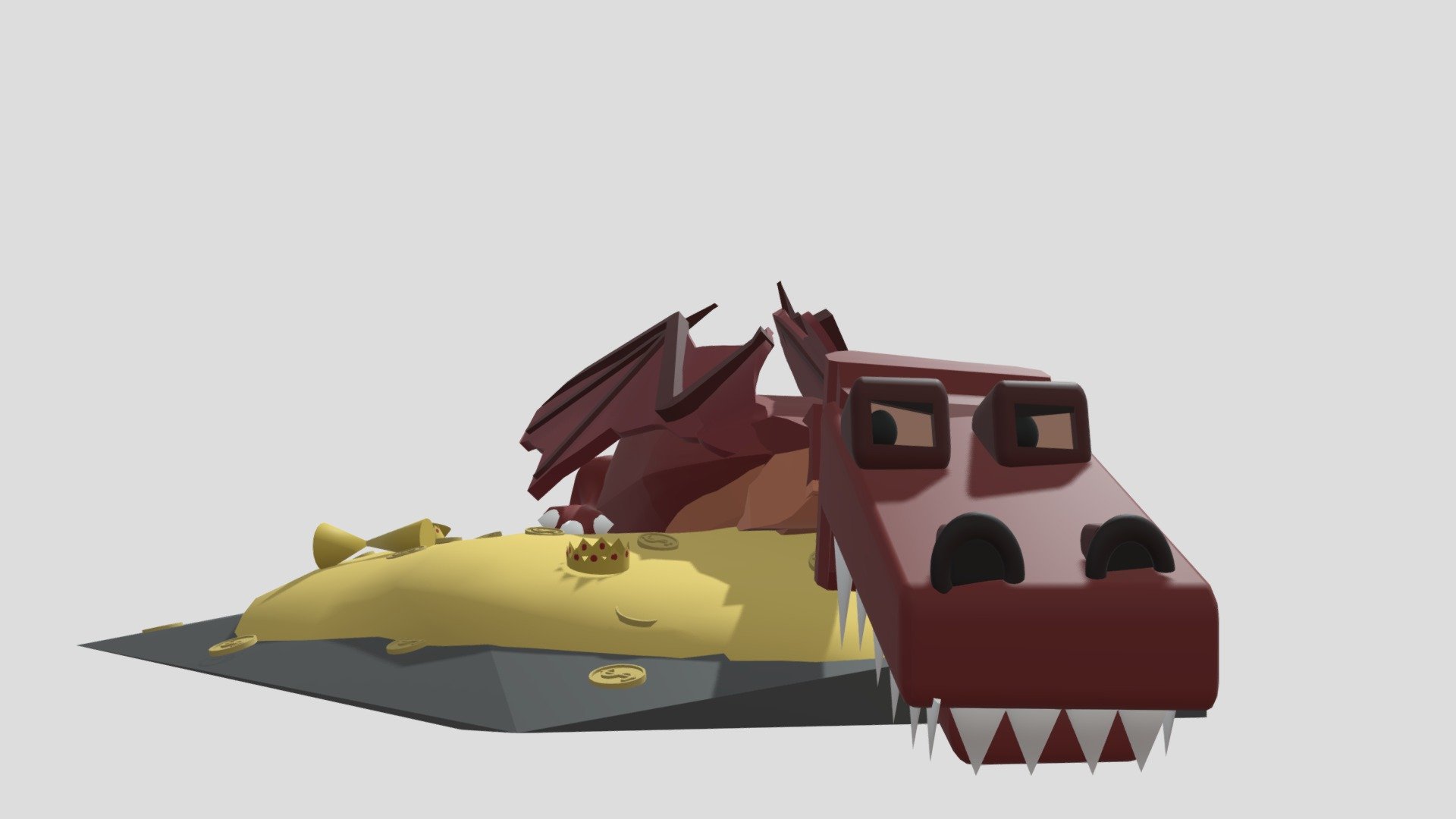 Smaug- The Hobbit - 3D model by Froes [bcd43bb] - Sketchfab