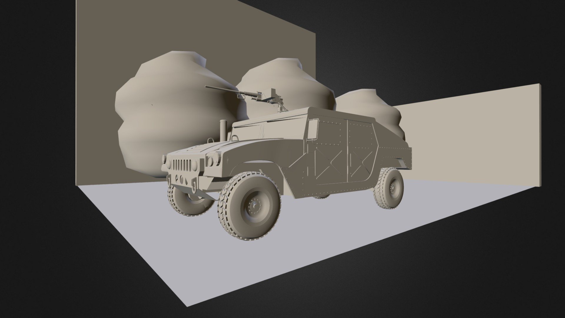 Hummer - 3D model by tonybronca [bcd54f5] - Sketchfab