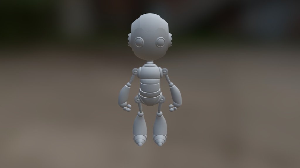 Small Robot - 3D model by Doctoremm [bcd5c52] - Sketchfab
