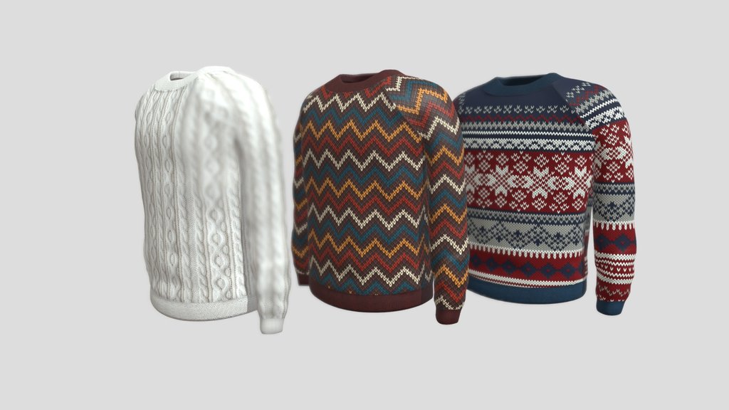 sweaters - A 3D model collection by lvnablak - Sketchfab
