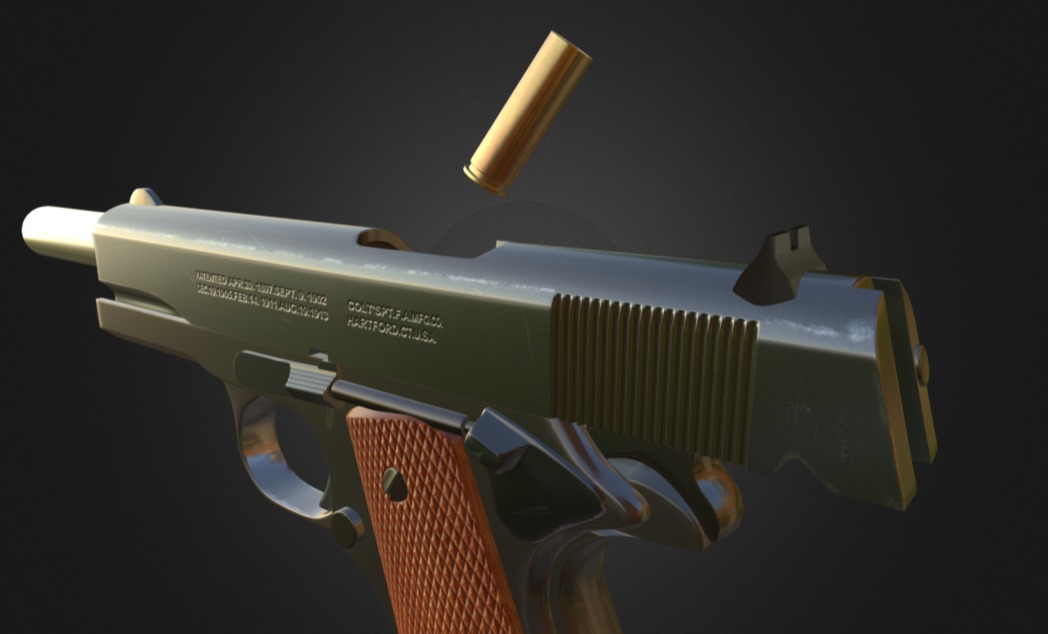 Colt M1911 - 3D model by goodcat_vn [bcd65ea] - Sketchfab