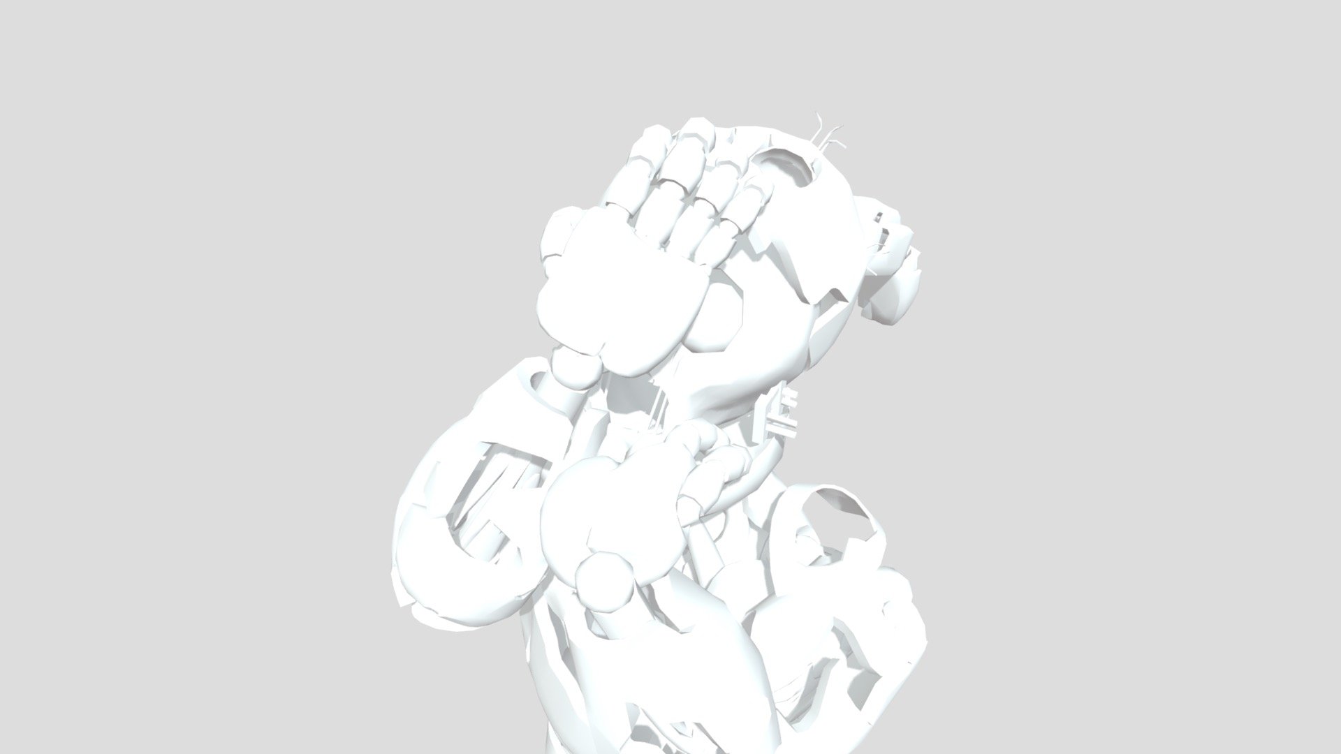 Springtrap Taking His Mask Off - FNAF 3 - Download Free 3D model by ...
