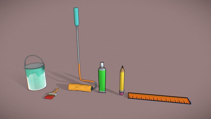 Ruler 3D models - Sketchfab