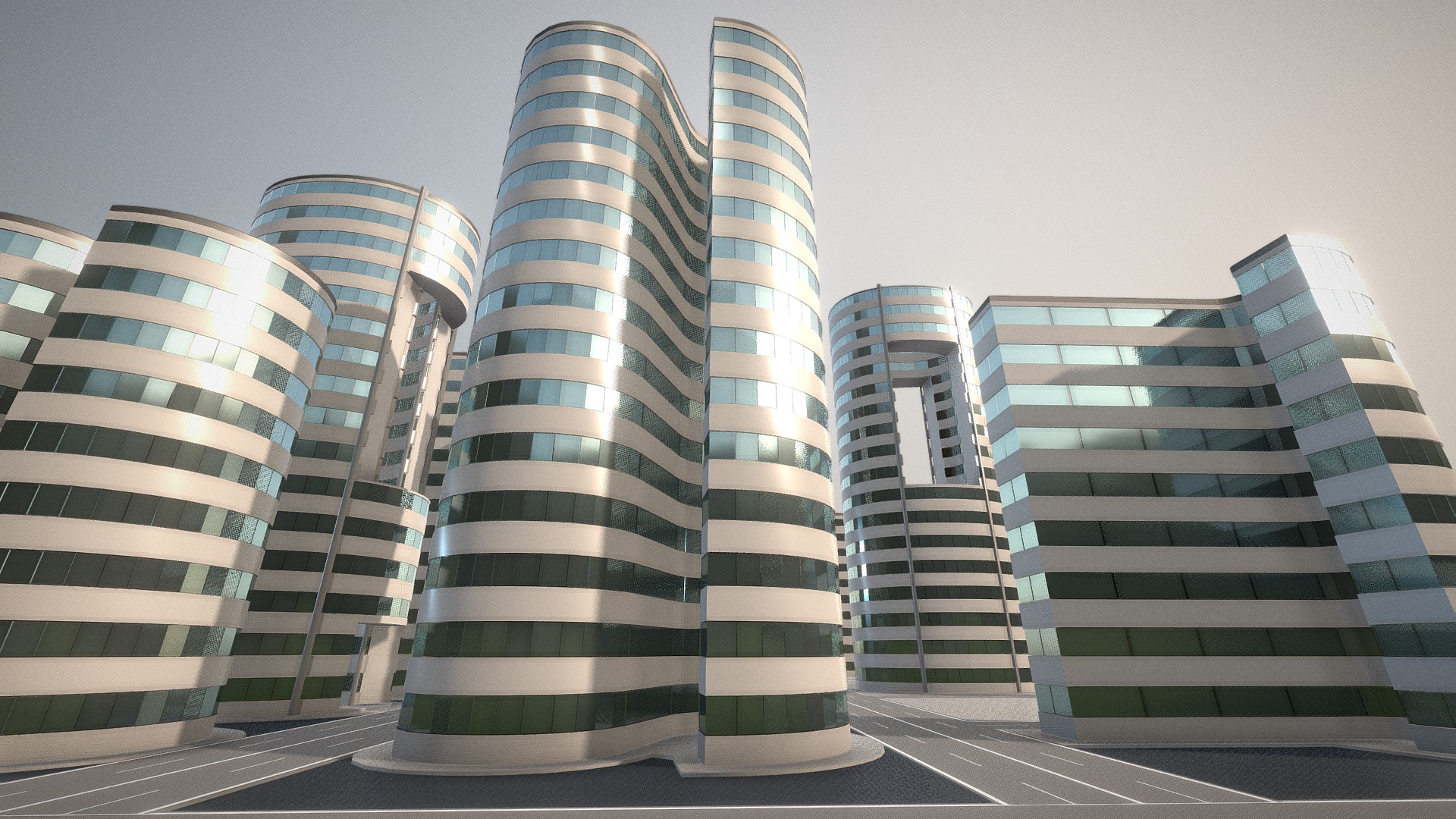 Urban Construction Animation (WIP-2) - 3D model by VIS-All-3D (@VIS-All ...