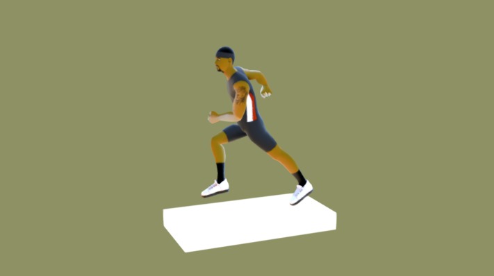 Run - 3D model by supriyo [bcdddae] - Sketchfab
