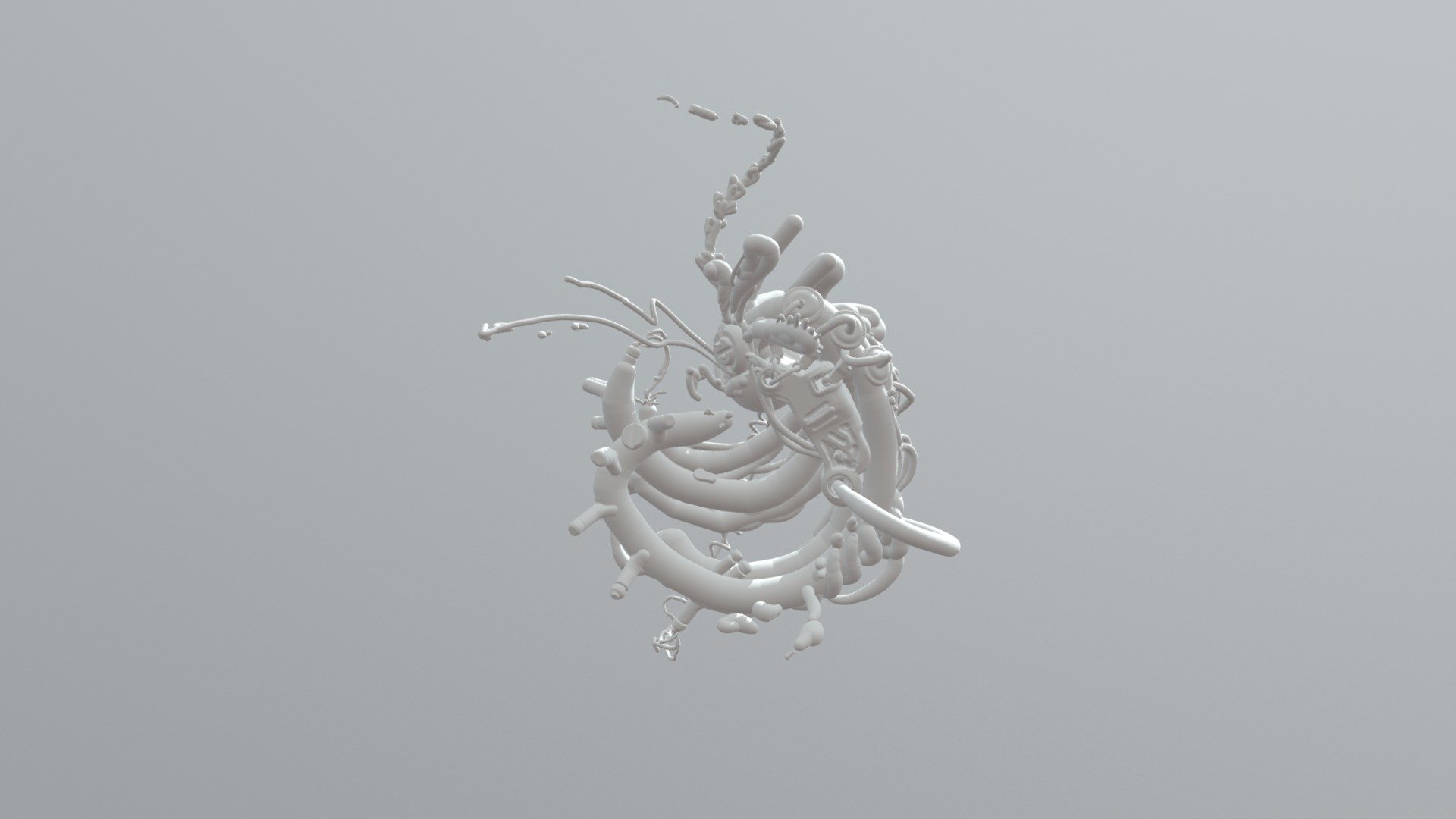 Space worm - 3D model by costin.george [bce13b1] - Sketchfab