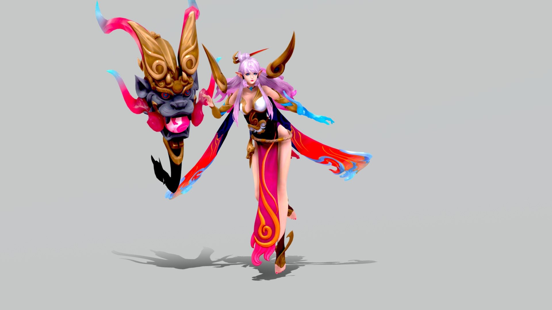 Tel annas Wreathing Mist ,Suanni AOV - Download Free 3D model by Mihuk ...