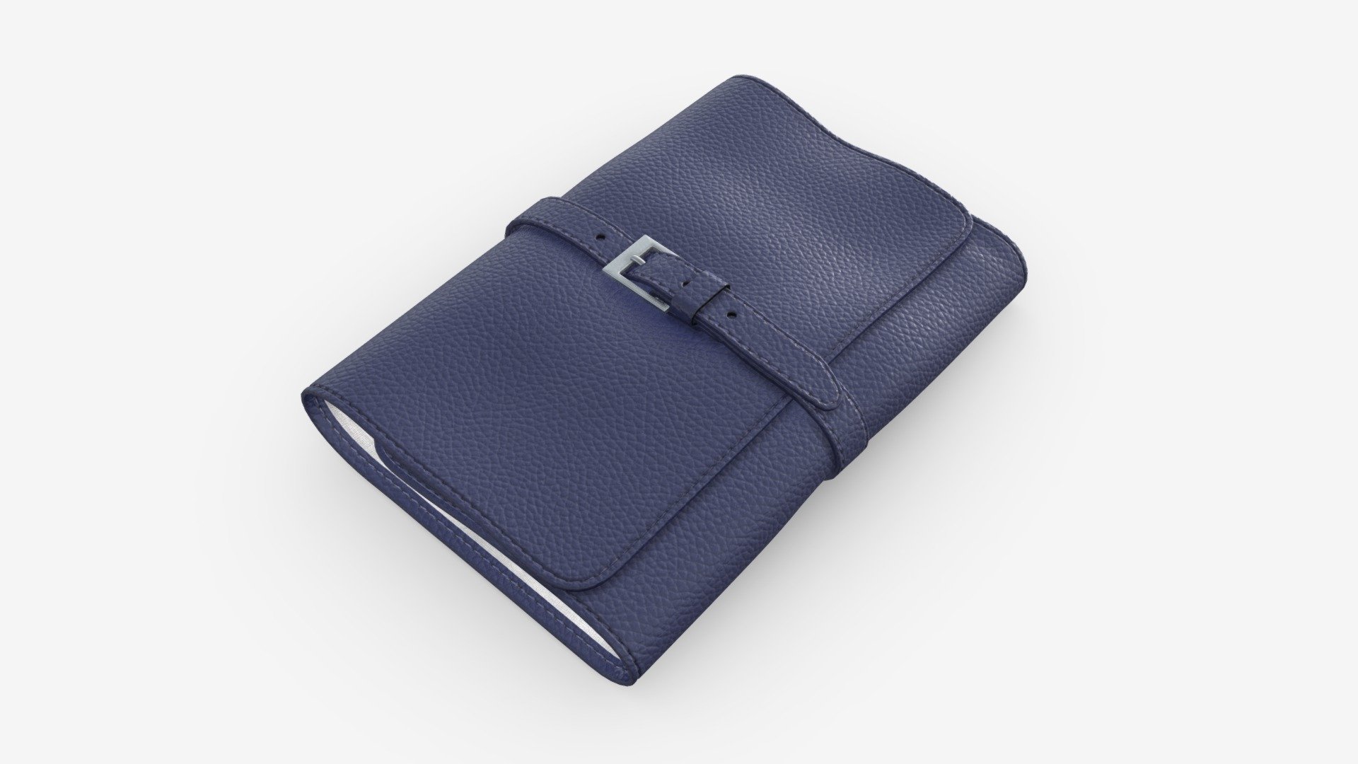 Smoking Pipe Travel Bag Leather Folded - Buy Royalty Free 3D model by ...
