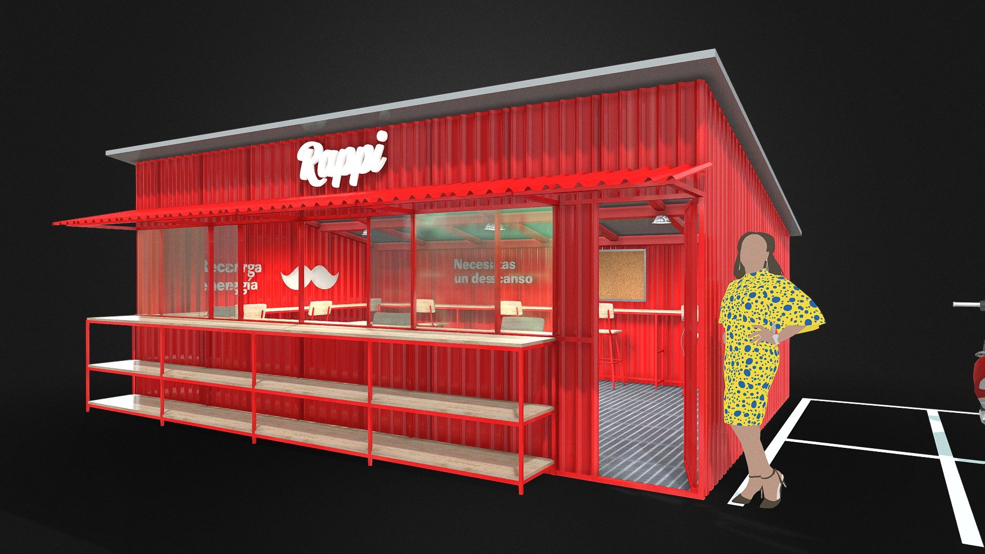rappi d - 3D model by 3draillus [bce6c9e] - Sketchfab