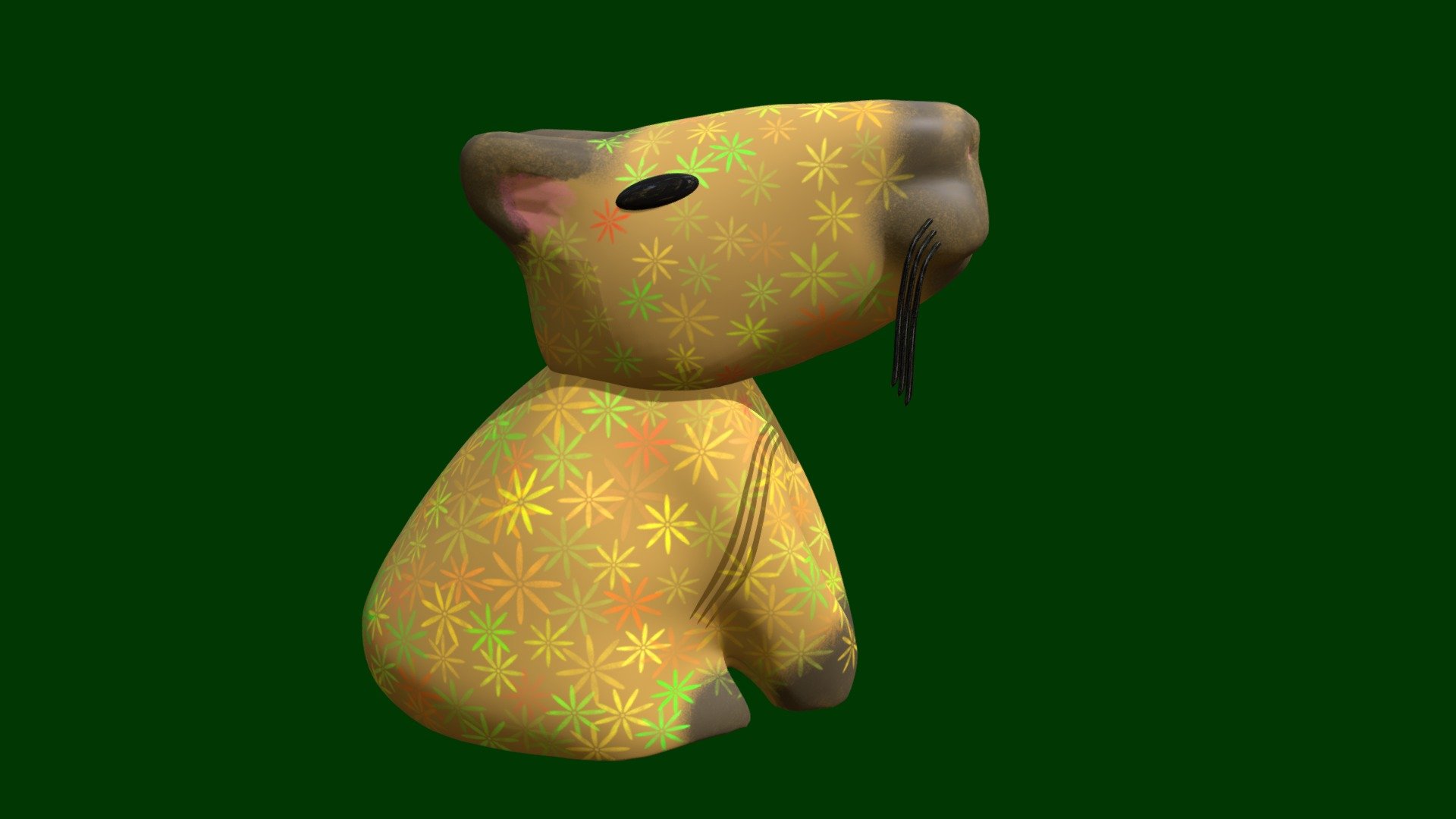 capybara cartoon - 3D model by Mirriliem (@mirriliem_art) [bce7409 ...