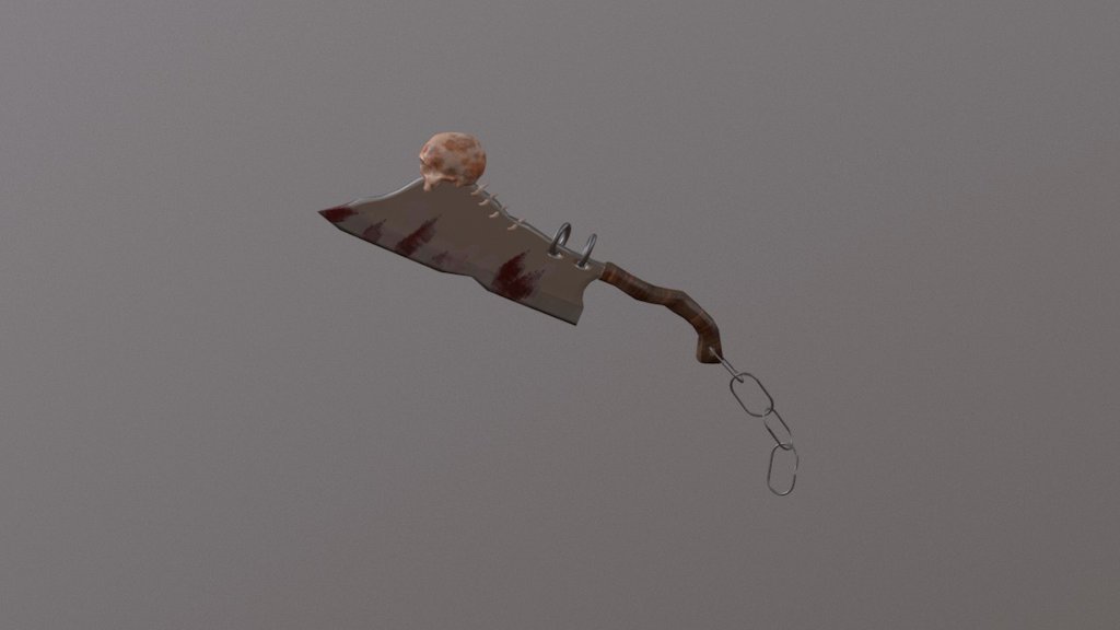 Skull Cleaver - 3D model by omega_wolfe [bce843a] - Sketchfab