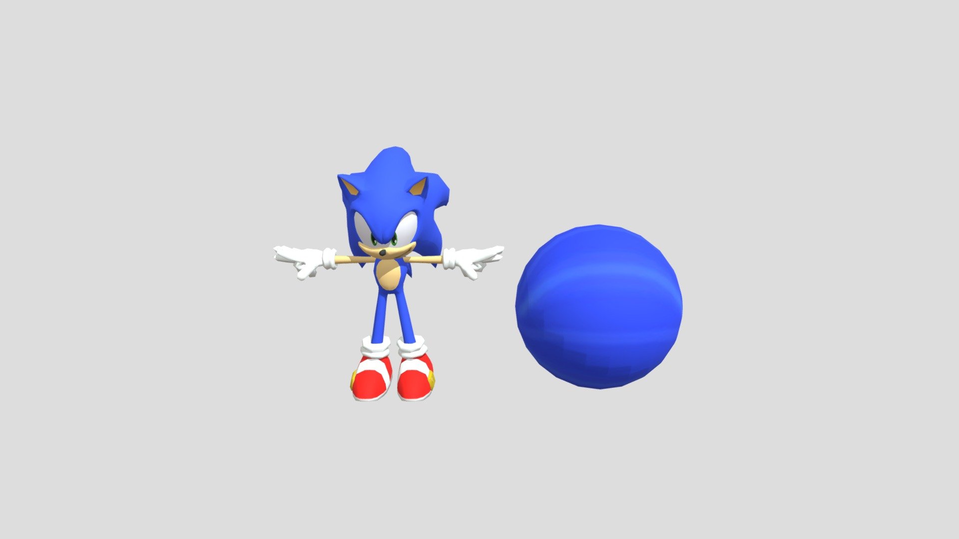 Sonic The Hedgehog - Download Free 3D model by jedithmr [bce9647 ...