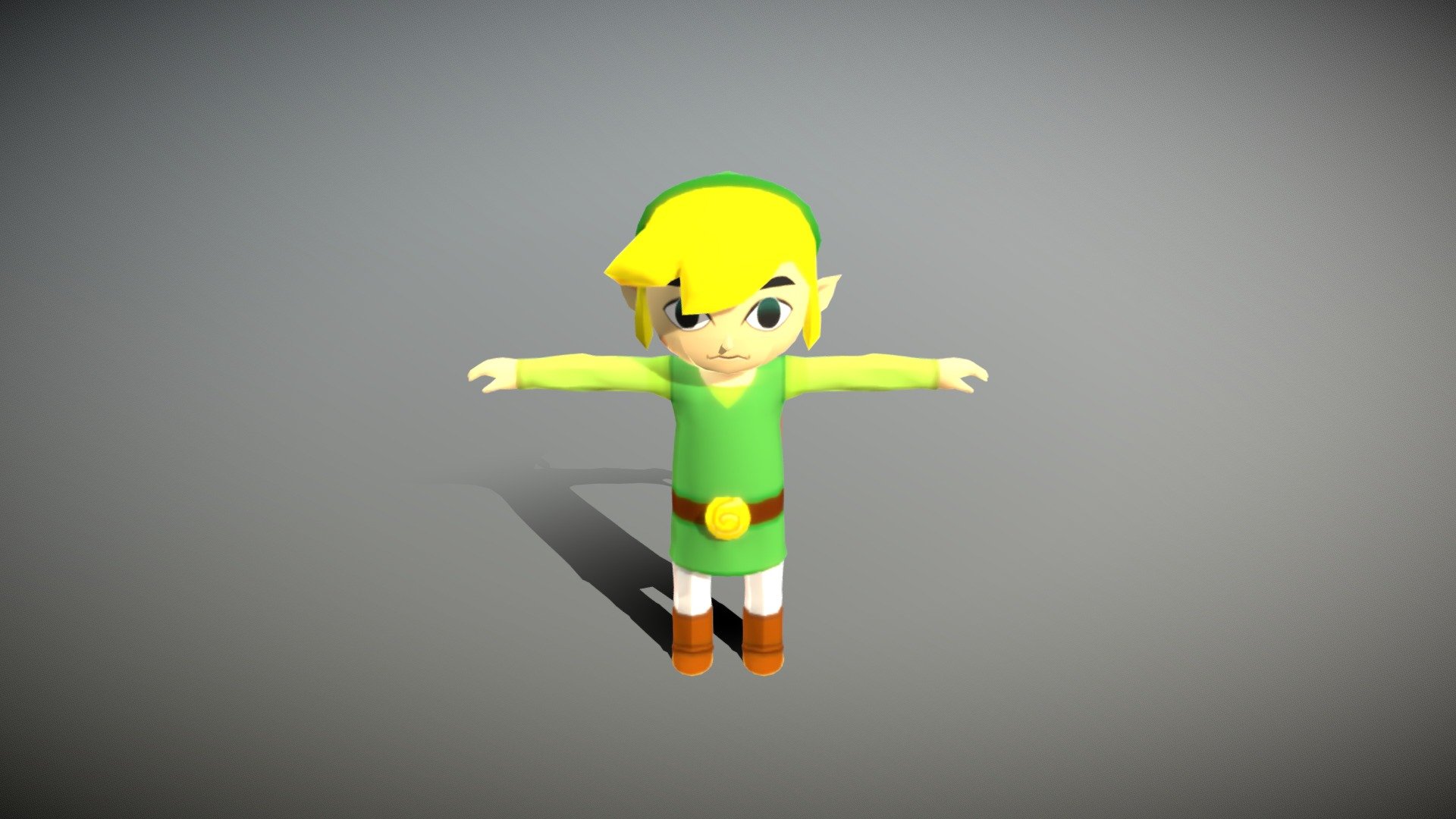 Game Cube - The Wind Waker- Link - Download Free 3D model by skelebone2 ...