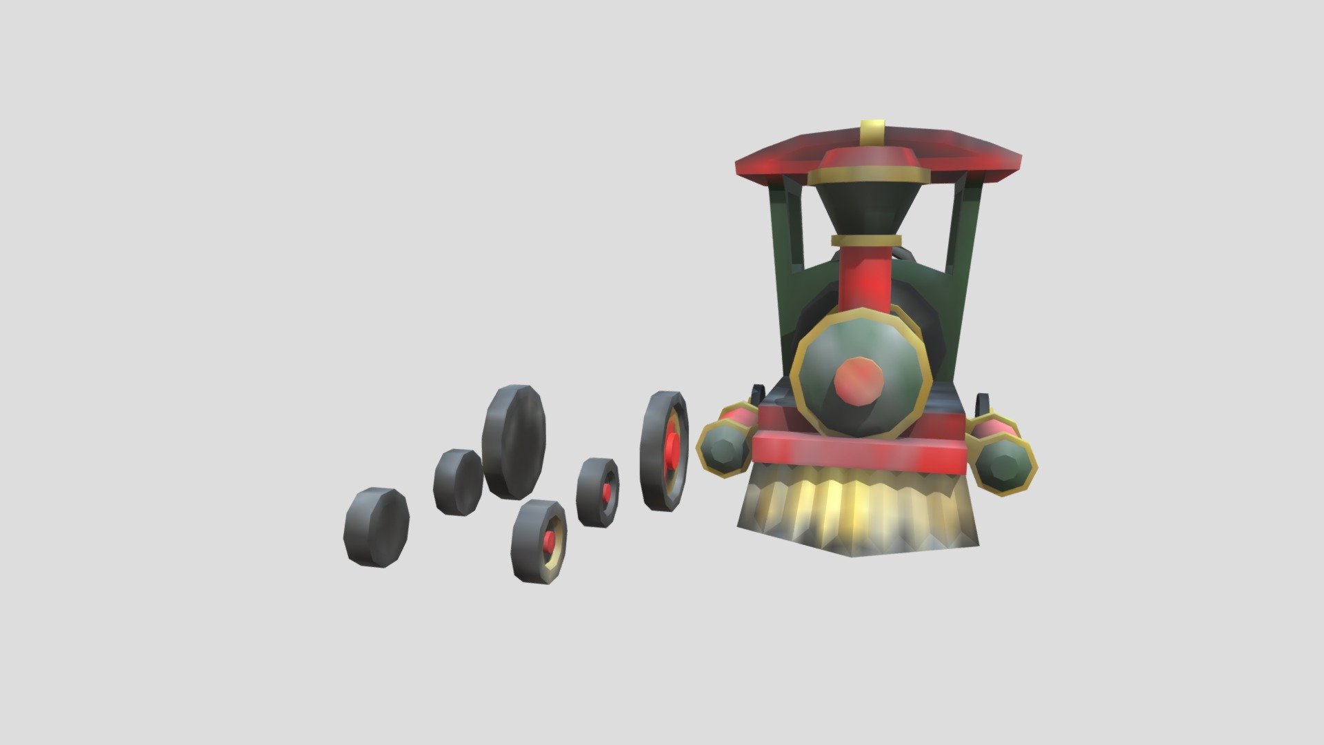 Gorilla Tag Christmas Train - Download Free 3D model by KPMisParrot ...