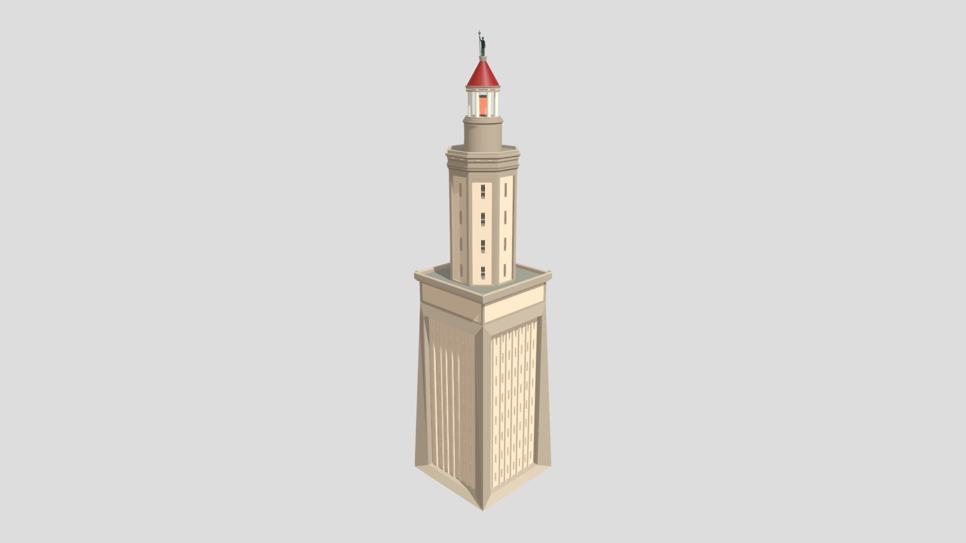 Pharos Model - 3D model by evan_mchenry [bceb692] - Sketchfab