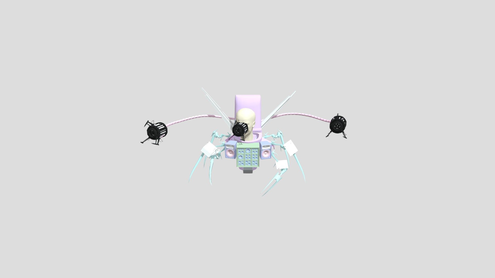 Upgraded-scientist-toilet-20 - 3D model by skidibi toilet (@saas69145 ...