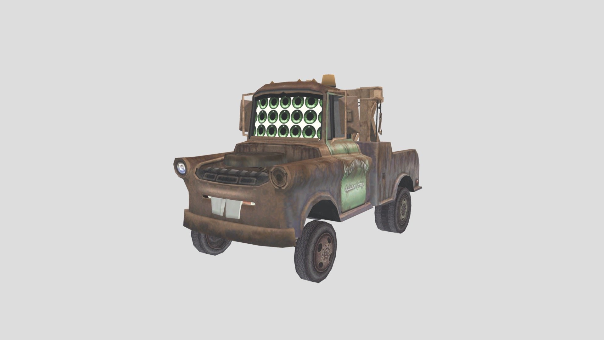 GameCube Cars - Tow Mater - Download Free 3D model by SMF Features ...