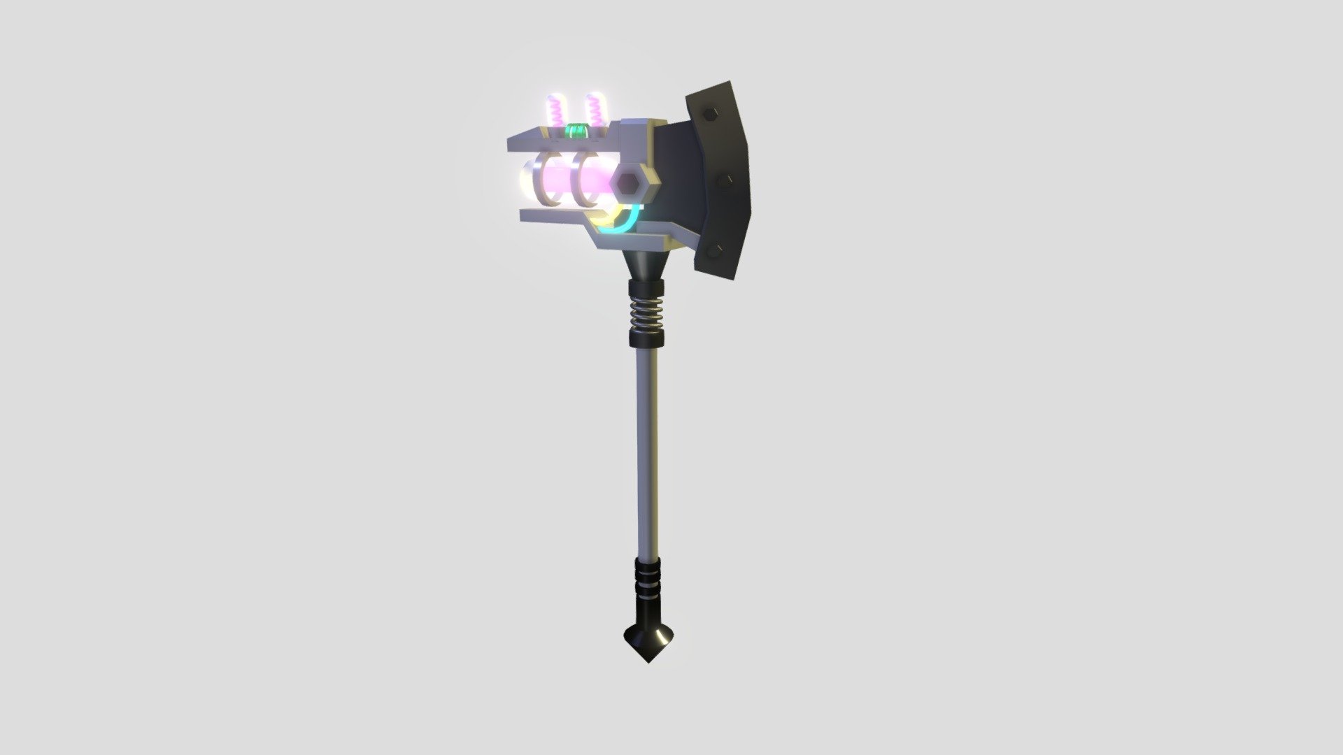 Axe neon - 3D model by dr_ads [bcec5c4] - Sketchfab